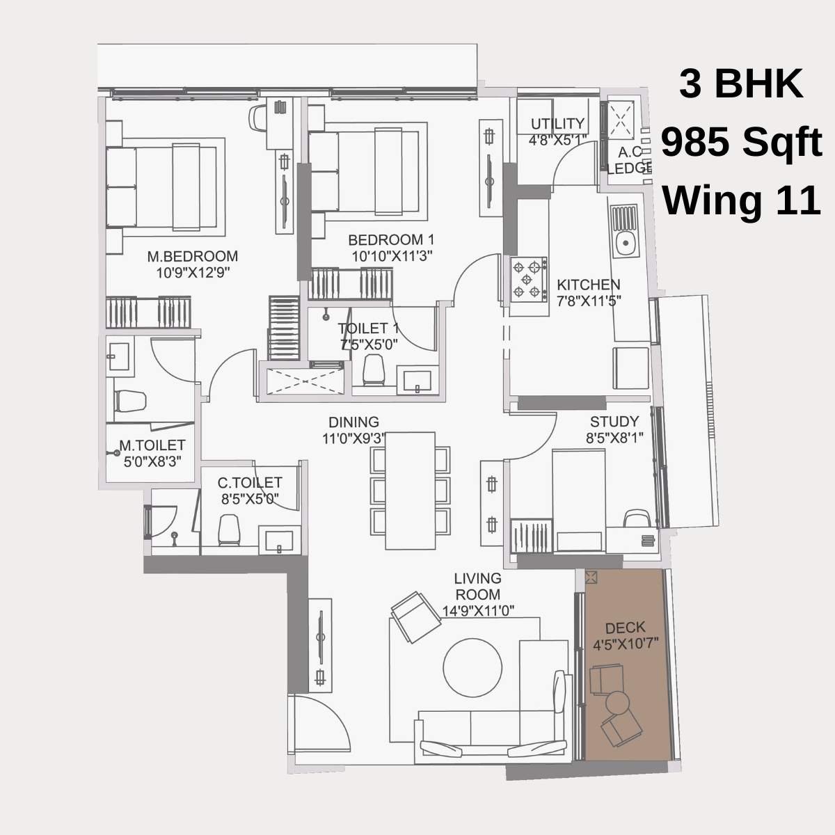Adani Ten BKC Bandra East | Buy 3, 4 & 5 BHK @Kala Nagar