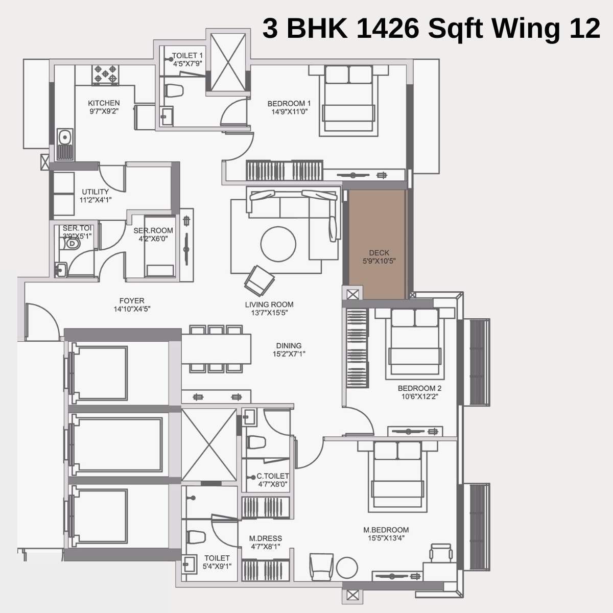 Adani Ten BKC Bandra East | Buy 3, 4 & 5 BHK @Kala Nagar | [ Official Site]